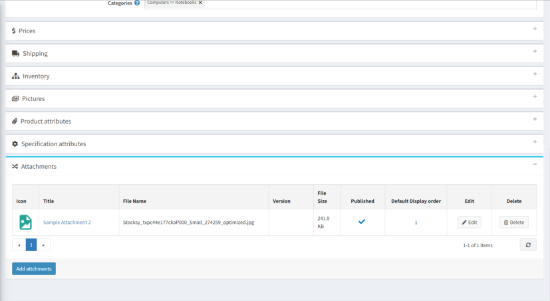 nopPlus | Attachments